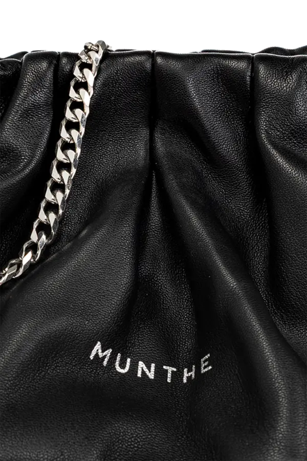 Munthe Voia’ Leather Bag - Black