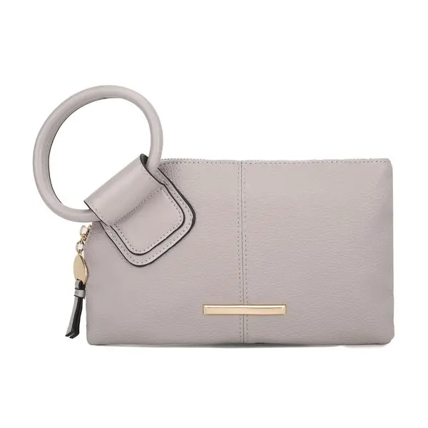 MKF COLLECTION BY MIA K. Simone Ii Clutch/ Wristlet Light