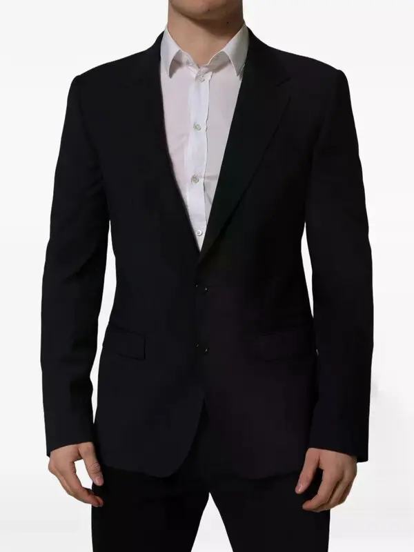 Dolce & Gabbana Single-breasted Wool Blazer