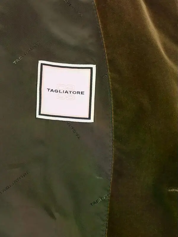 Tagliatore Double-breasted Velvet Jacket