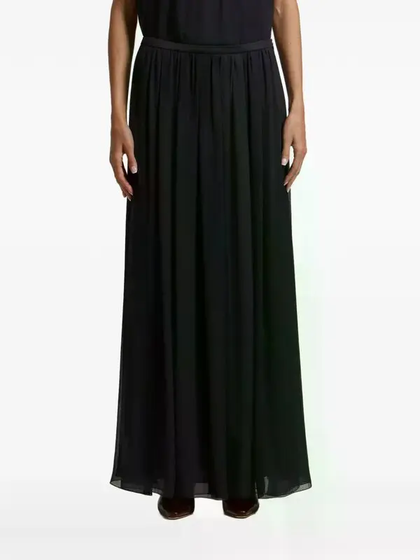 Peserico Pleated Maxi Skirt