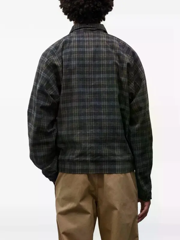 Norse Projects Stensholt Checked Bomber Jacket