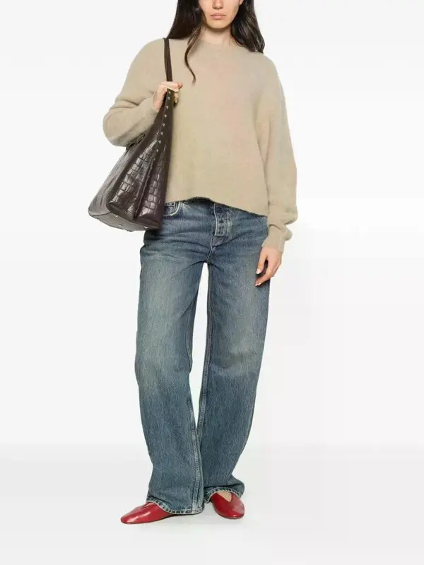 Marella Mllgiunco Crew Neck Knit Sweater - Neutrals