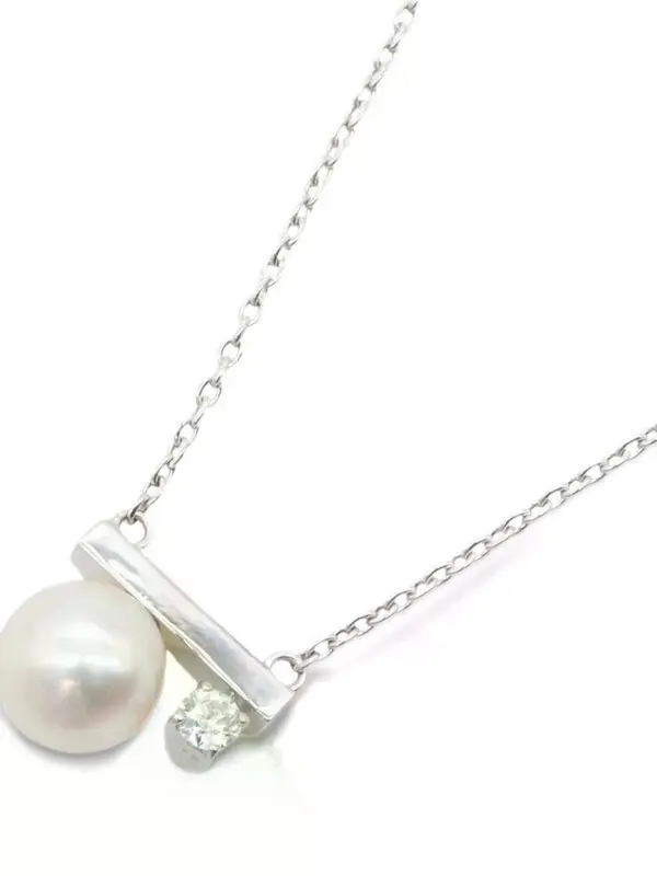 TASAKI 2010s Petite Balance Necklace - Silver