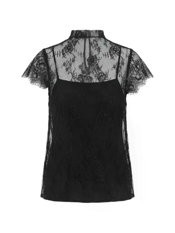 Posse Blake Lace Silk Blouse