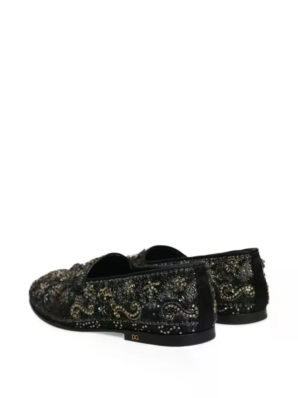 Dolce & Gabbana Rhinestone-embellished Loafers