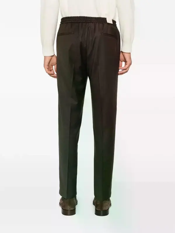 BRIGLIA 1949 Wimbledon Drawstring Pleated Trousers