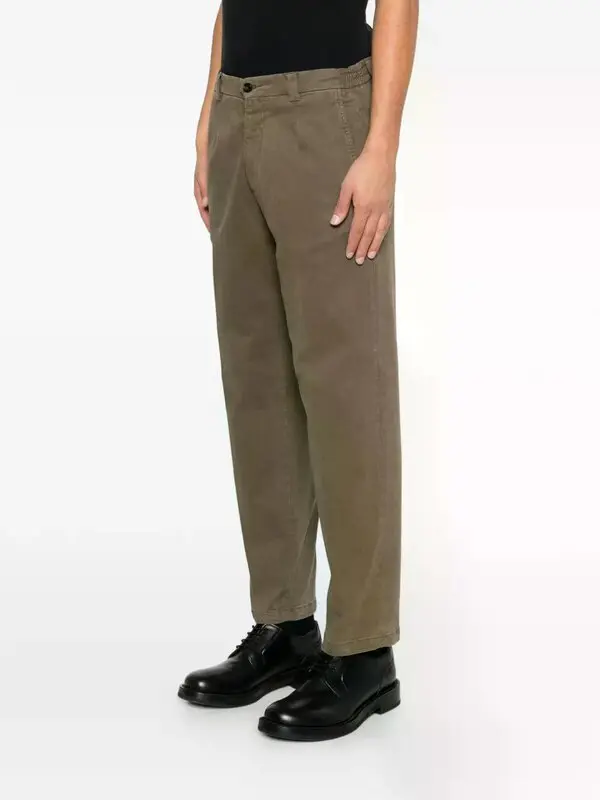 BRIGLIA 1949 Portofino Pleated Tapered Trousers