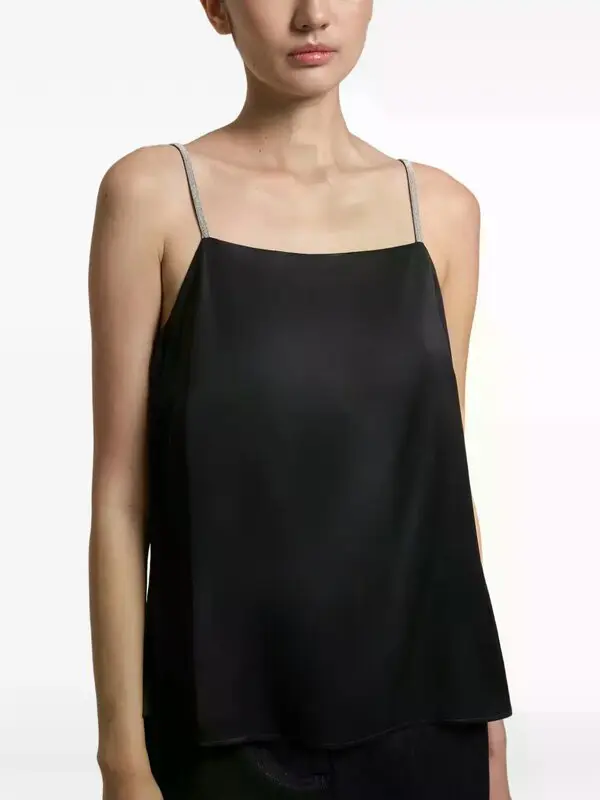 Peserico Embellished-strap Camisole Top
