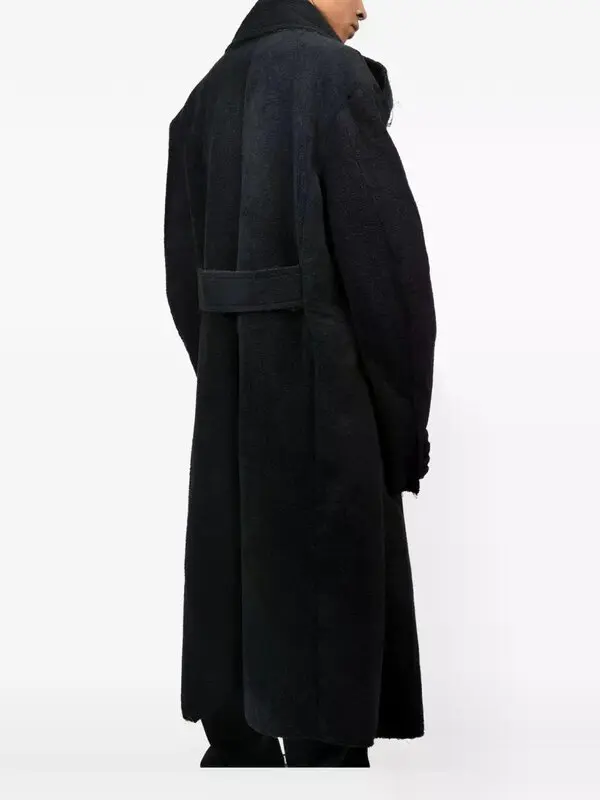 GREG ROSS Double-breasted Long Coat