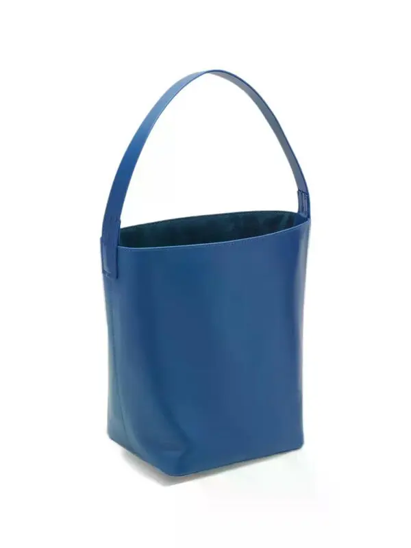 Auralee Small Leather Tote Bag
