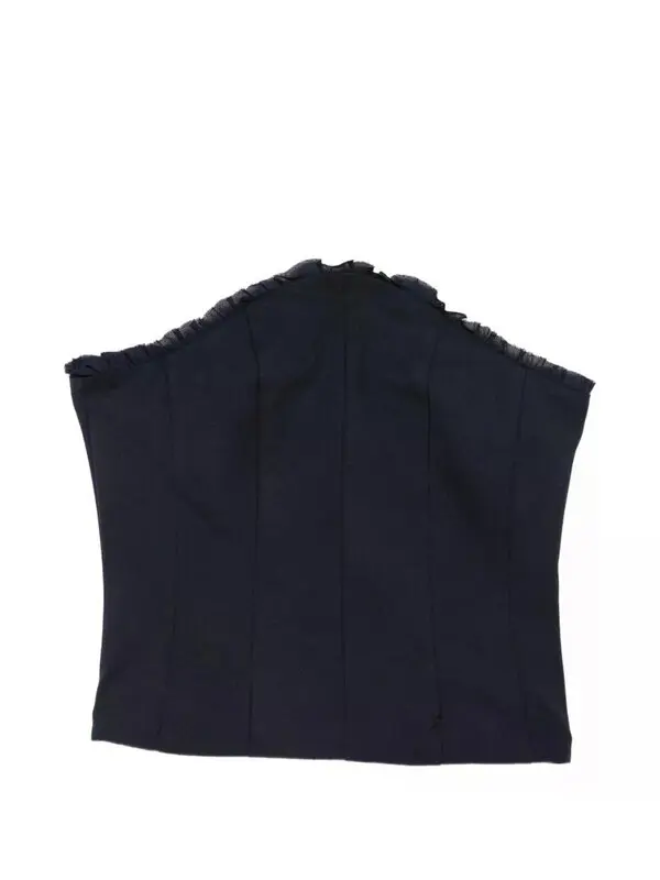 Marella Ruffle-trim Strapless Top