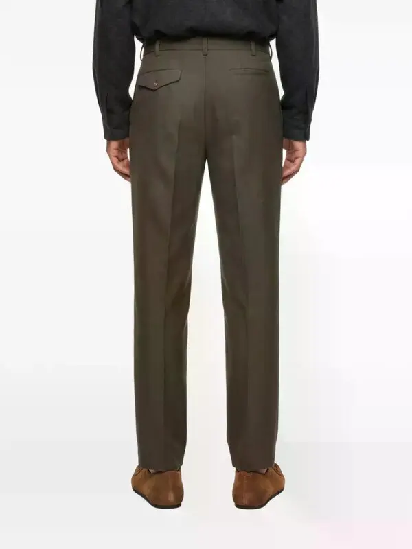 MAGLIANO Pleated Straight-leg Trousers