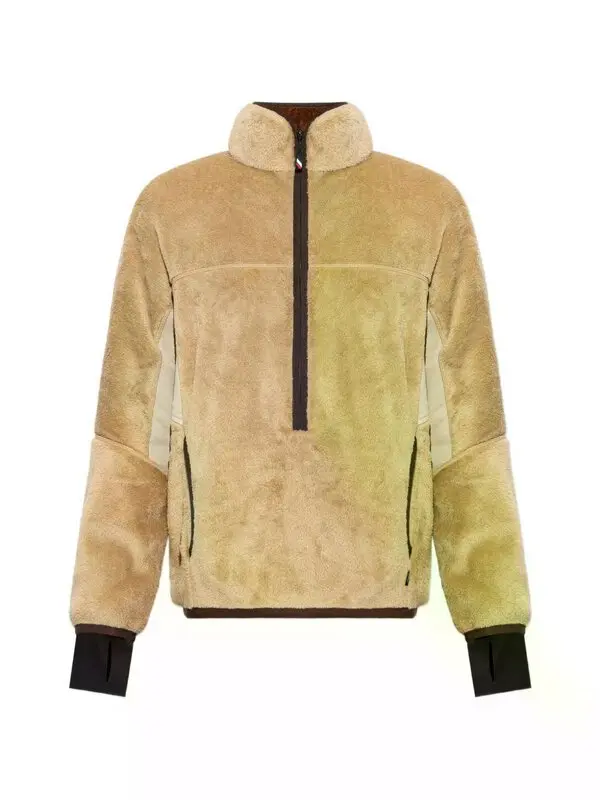 Moncler Half-zip Fleece Sweatshirt