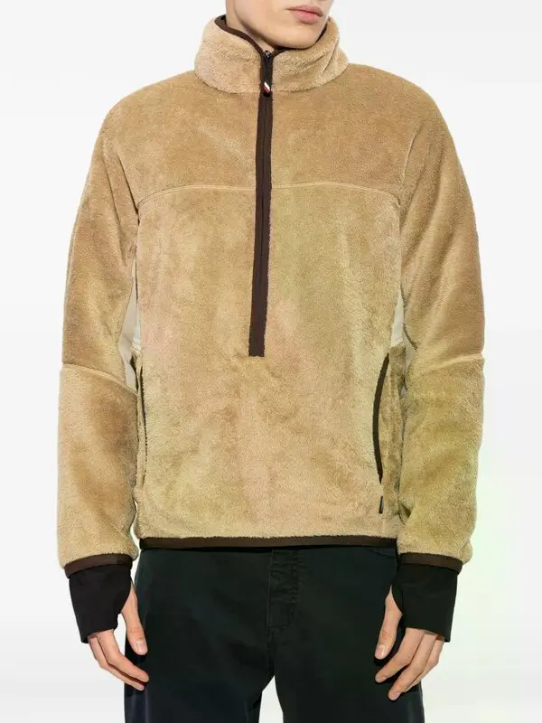 Moncler Half-zip Fleece Sweatshirt