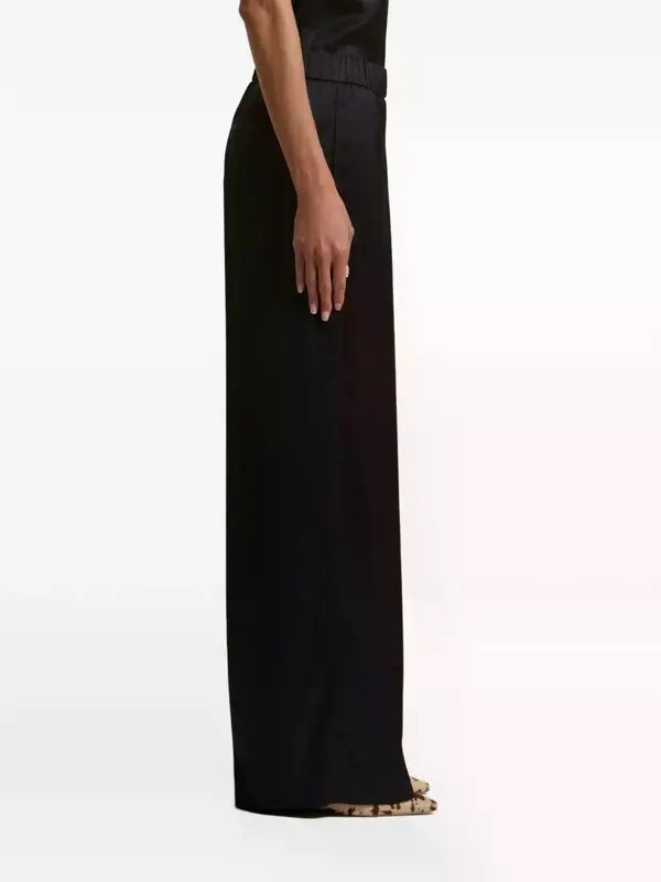 Peserico Elasticated-waist Wide-leg Trousers