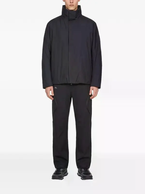 Veilance High-neck Concealed-fastening Coat