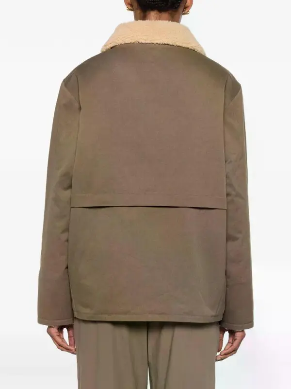 Sandro Two-tone Coat