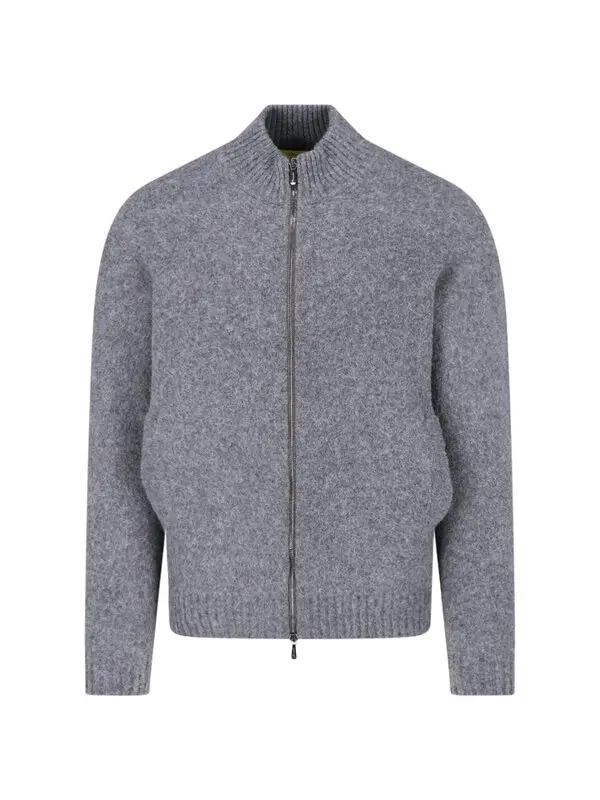 DRUMOHR Zip Cardigan In Wool