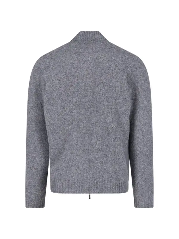 DRUMOHR Zip Cardigan In Wool