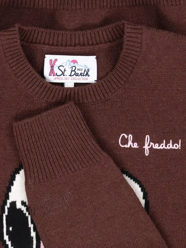 MC2 SAINT BARTH Sweater “new Queen Snoopy