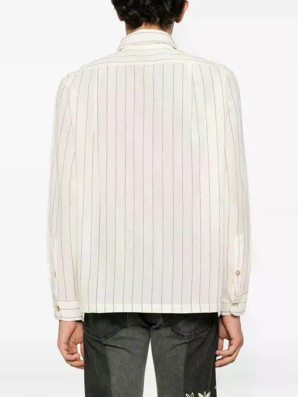 KARTIK RESEARCH Long-sleeve Pinstripe Shirt