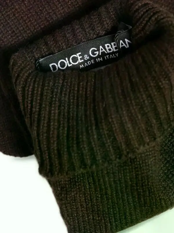 Dolce & Gabbana Knitted Elbow-length Gloves