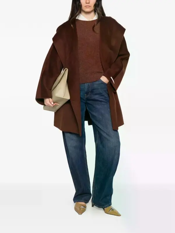 Marella Hooded Belted Coat