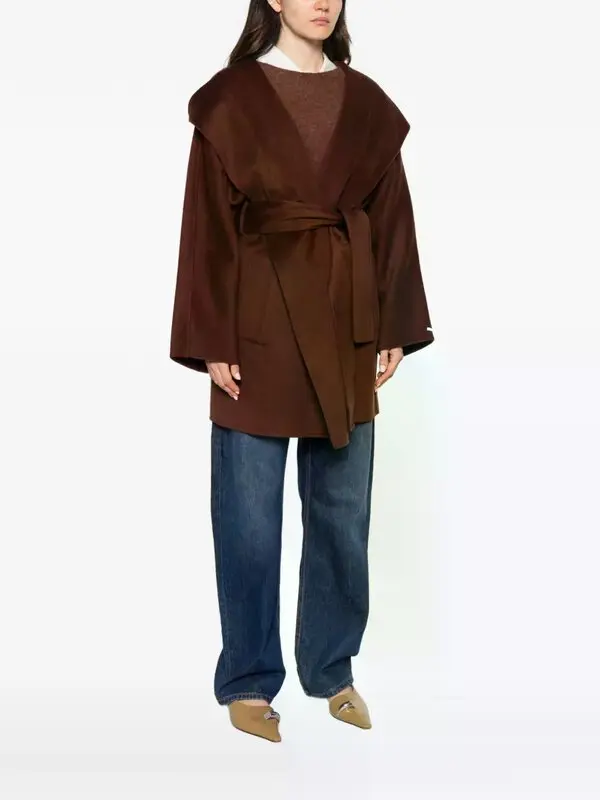 Marella Hooded Belted Coat