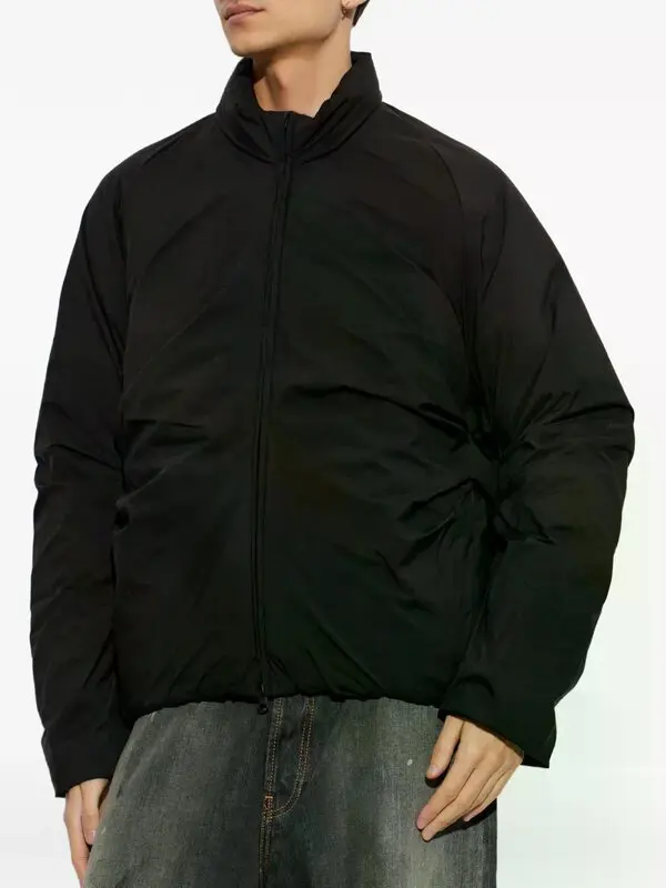 POST ARCHIVE FACTION Flare Ruched-detail Down Jacket