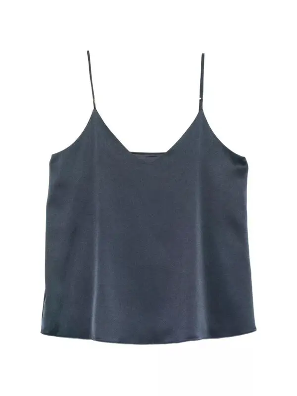 Marella Satin-finish V-neck Top