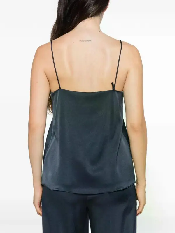 Marella Satin-finish V-neck Top