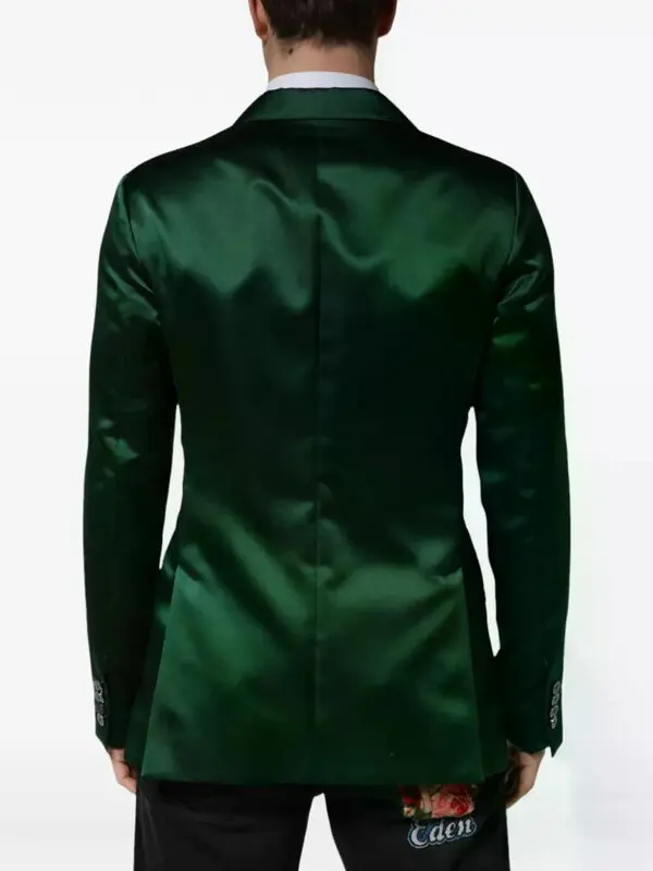 Dolce & Gabbana Double-breasted Satin Blazer