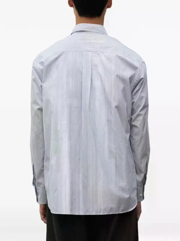 Norse Projects Espevik Striped Cotton Shirt