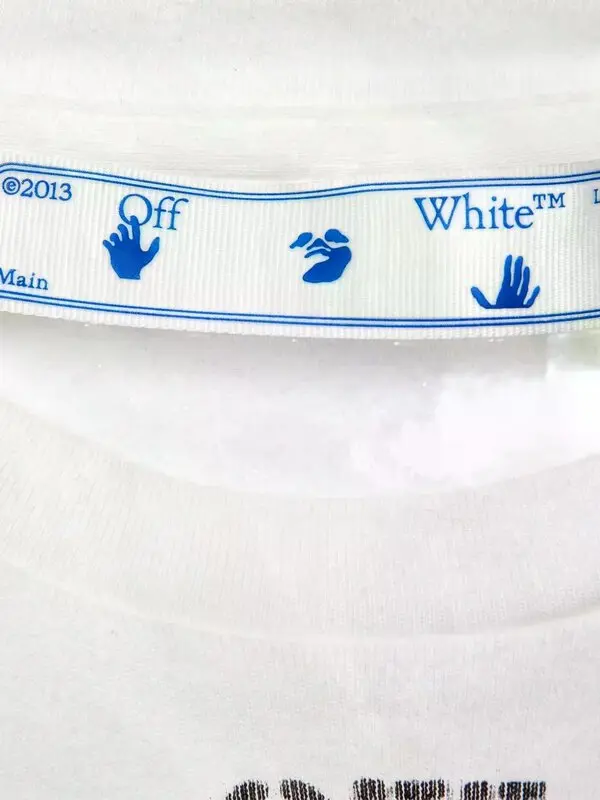 Off-White Logo-stamp Padded Shoulder T-shirt