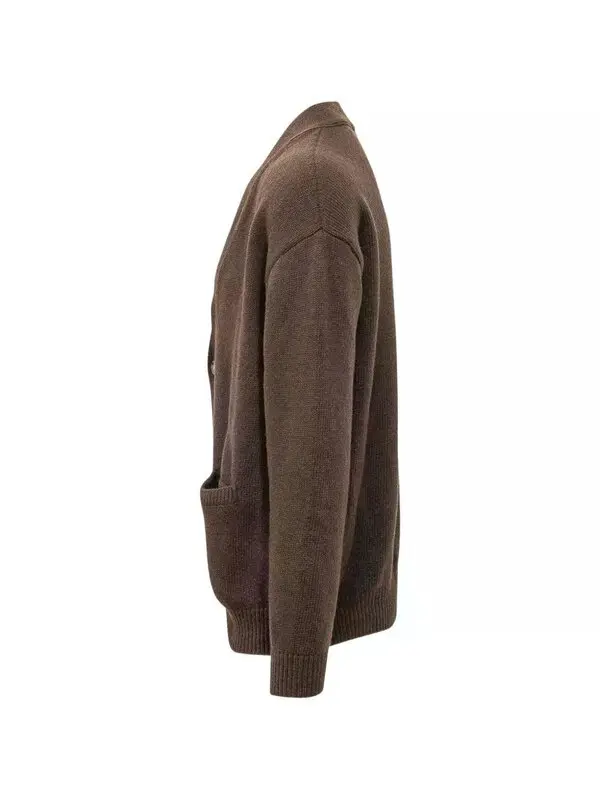 A PAPER KID V-neck Knitted Cardigan