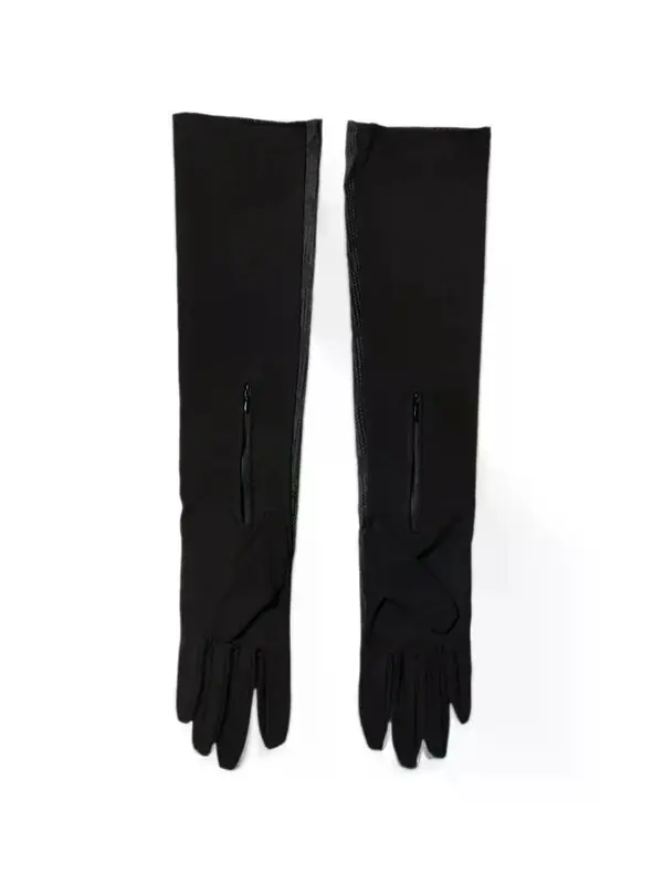 Dolce & Gabbana Logo-print Zip-detail Gloves