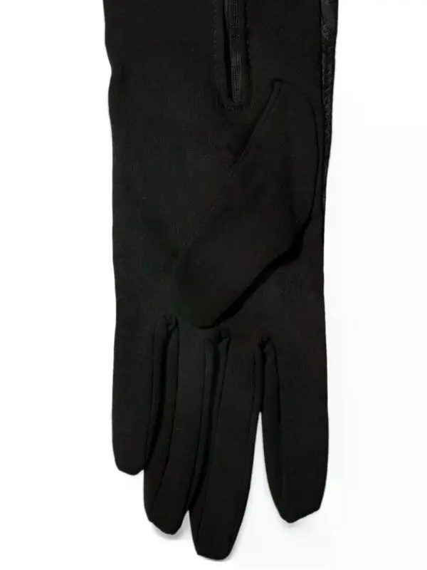 Dolce & Gabbana Logo-print Zip-detail Gloves