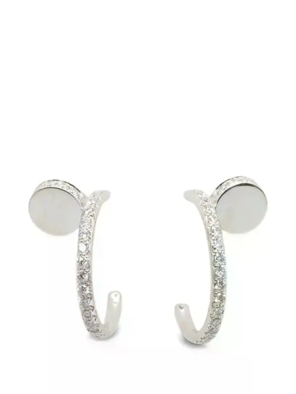 Cartier 2010s Sm Juste Un Clou Hoop Earrings