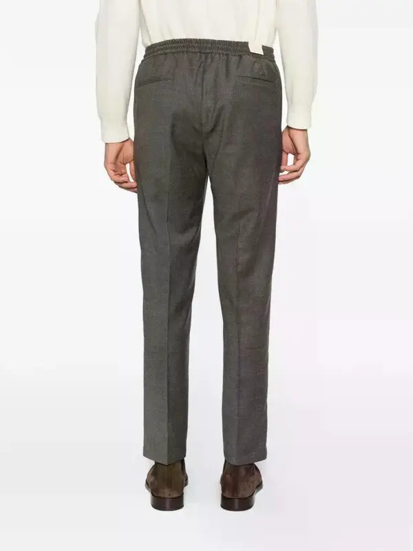 BRIGLIA 1949 Wimbledon Drawstring Pleated Trousers