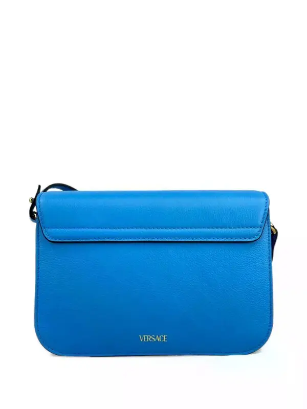 Versace La Medusa Leather Shoulder Bag