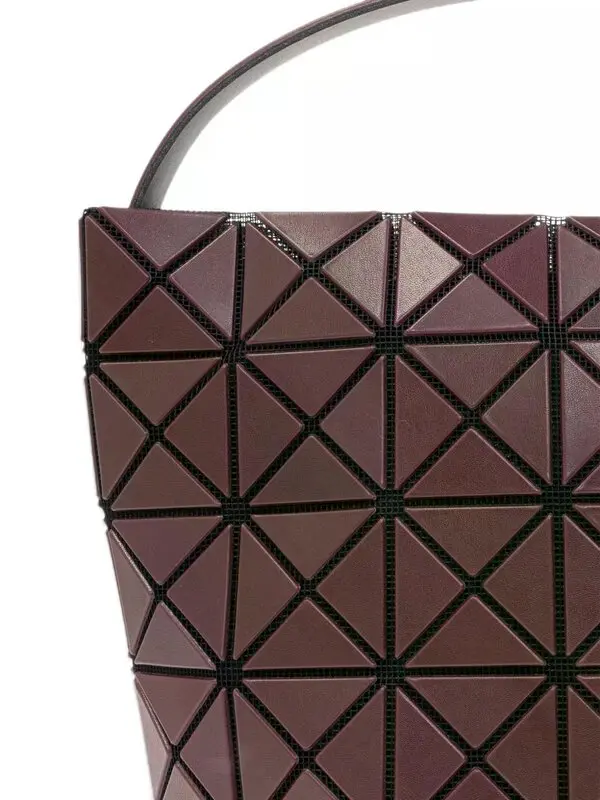 Issey Miyake Geometric-finish Tote Bag - Purple
