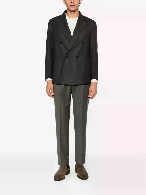 Tagliatore Norman Double-breasted Peaked-lapels Jacket