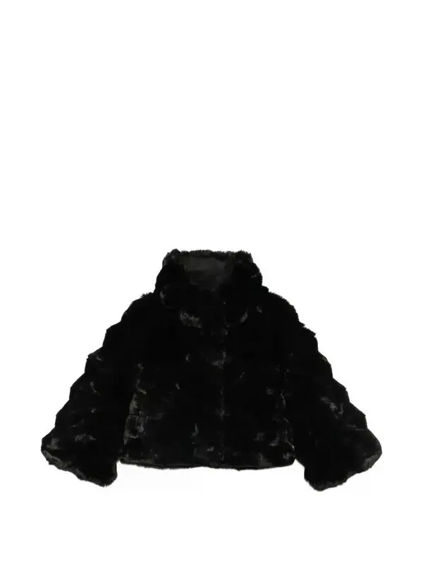RRD Faux-fur Funnel-neck Jacket