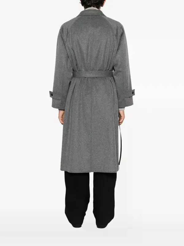SSSTEIN Chester Belted Raglan-sleeve Coat