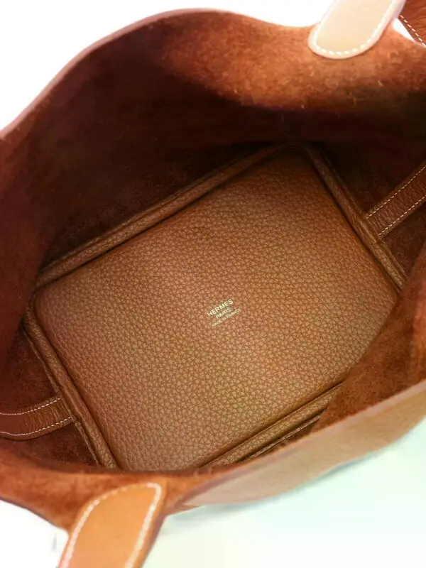 Hermès 2026 Pm Picotan Lock Tote Bag - Brown