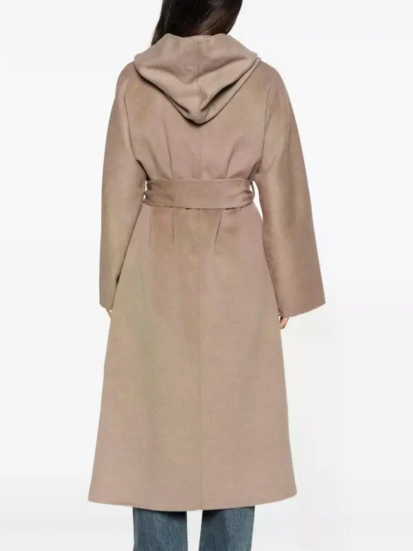 Marella Hooded Belted Coat
