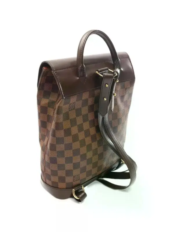 LOUIS VUITTON 2003 Soho Damier Ebene Backpack
