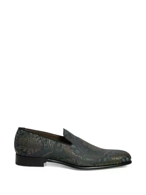 Dolce & Gabbana Floral Brocade Loafers