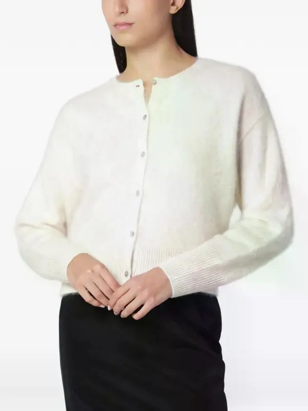 Almada Label Coco Brushed Cardigan - Neutrals